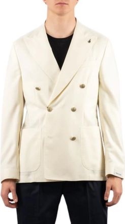 Paoloni Homme, Vestes, Beige, Taille: XL Blazer