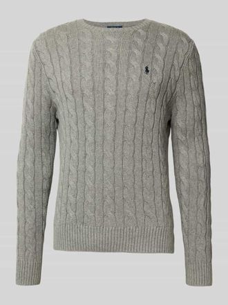 Polo Ralph Lauren Strickpullover mit Label-Stitching