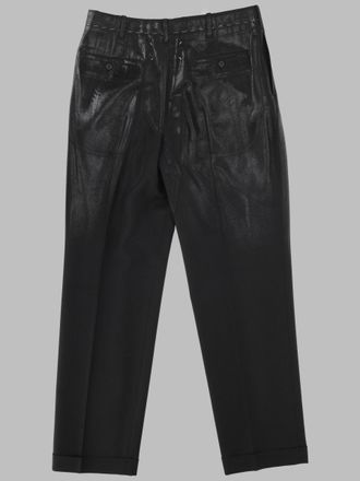 Maison Margiela Virgin Wool Tailored Trousers - Black