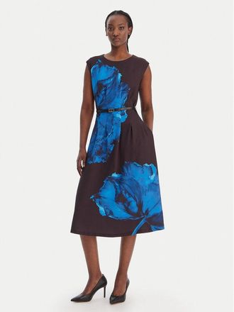 DKNY Coctailkleid DD5N3J04 Schwarz Regular Fit