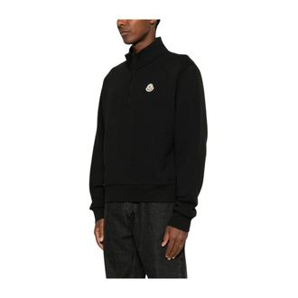 Moncler Homme, Sweatshirts et sweats &agrave; capuche, Noir, Taille: S SweaT-shirts Moncler