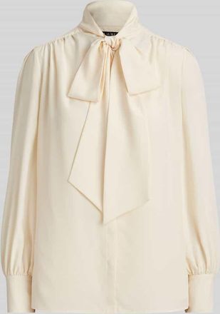 Lauren Ralph Lauren Regular Fit Langarmbluse mit Schluppenkragen