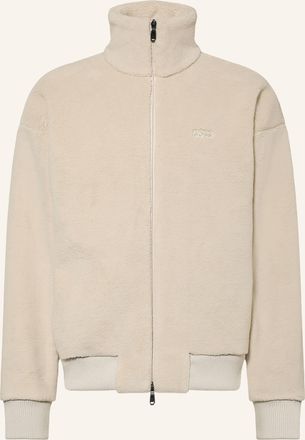 HUGO BOSS Fleecejacke Teddy beige