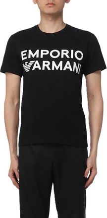 Emporio Armani Homme, Tops, Noir, Taille: S Logo T-shirt