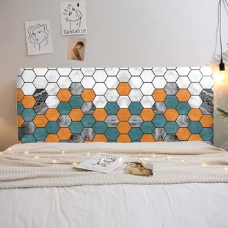 Generic Bettkopfteilbezug Bettkopfteil Hussen F&uuml;r Kingsize/Doppel/Einzelbett Dehnbarer Staubdichter Bett Kopfteil Abdeckung Kopfteilbezug F&uuml;rs Bett F&uuml;r Die Sc