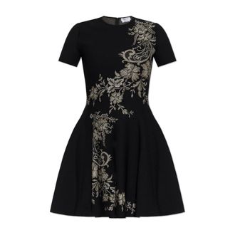 Alexander McQueen Damen, Kleider, Schwarzk, XSGr&ouml;&szlig;e