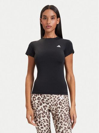 adidas Technisches T-Shirt Primelift Essentials Workout Contour T-Shirt KD0108 Schwarz Slim Fit