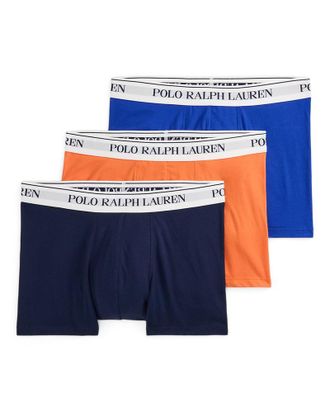 Ralph Lauren 3er Pack Boxer Trunks mit Stretchanteil in