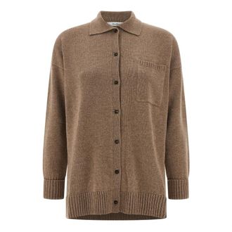 Max Mara Bull Cardigan - - Knitwear - Damen - Braun - S