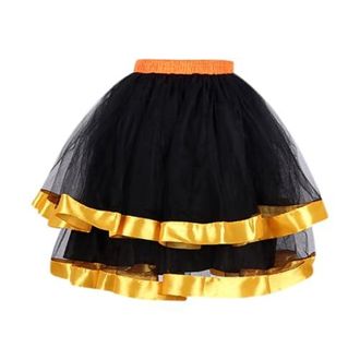 Generic Jupe tutu de danse de Notting Hill 2026 pour femme - Pour No&euml;l, danse, f&ecirc;te, ballet, Noir, Taille unique