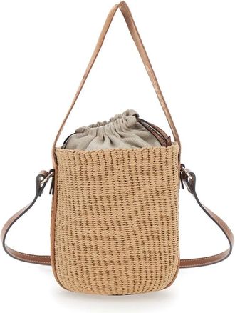 Chlo&eacute; Femme, Sacs, Beige, Taille: ONE Size Woody Small Bucket Bag