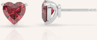 VEYNOU Veynou Ohrstecker Adore Aus 14 Karat Recyceltem Gold Und 2.70ct. Lab-Grown Rubin silber