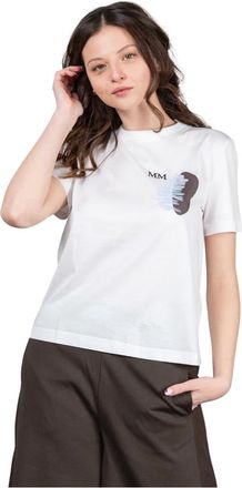 Max Mara Femme, Tops, Blanc, Taille: 38 FR Licenza T-Shirt