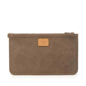 Louis Vuitton Pre-owned Suede Pouch - - Pre-owned - Damen - Braun - ONE SIZE