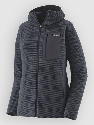 Patagonia R1 Air Full Sweat &agrave; capuche Zipp&eacute; bleu