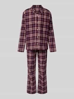 Tommy Hilfiger Relaxed Fit Pyjama-Set aus Baumwoll-Mix
