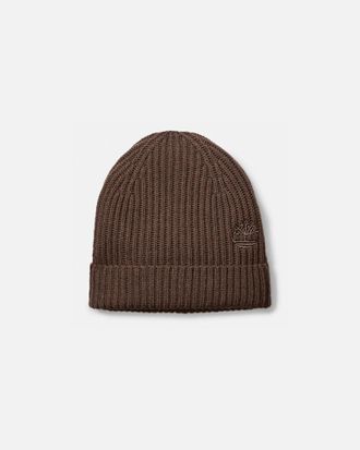 Timberland M&uuml;tze aus Wollmischgewebe in Braun, Braun