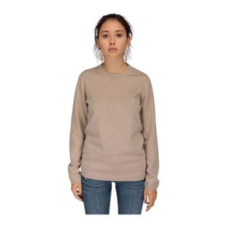 Brunello Cucinelli Oversized Beige Pullover - - Knitwear - Damen - Beige - L