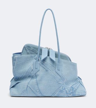 The Attico Sac La Passeggiata Medium en denim
