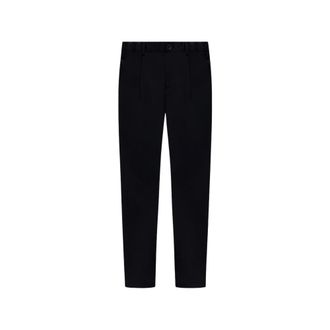 Herno Homme, Pantalons, Noir, Taille: XL Pleated Pantalons