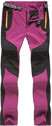 Generic Pantalon de marche dhiver doubl&eacute; en polaire pour homme - Imperm&eacute;able et thermique - Pantalon de ski en polaire softshell r&eacute;sistant &agrave; leau - Pantalon d