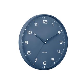 Karlsson Wall Clock Orgullo Classic Blue