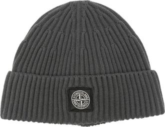 Stone Island Homme, Accessoires, Gris, Taille: ONE Size N100002 Full Rib RWS Wool