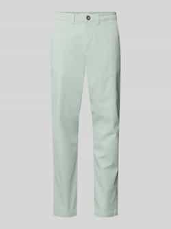 Selected Slim Fit Chino aus Bio-Baumwoll-Mix