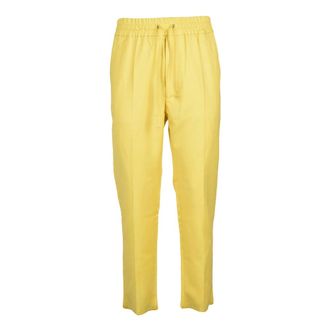 Vivienne Westwood Homme, Pantalons, Jaune, Taille: XS Pantalon George &agrave; taille &eacute;lastique
