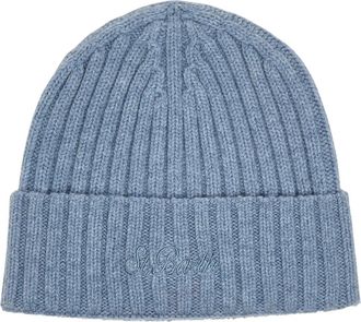 MC2 Saint Barth Homme, Accessoires, Bleu, Taille: ONE Size Wengen Beanie