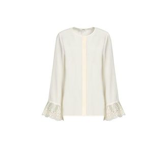 Chloé Seidenbluse - Beige