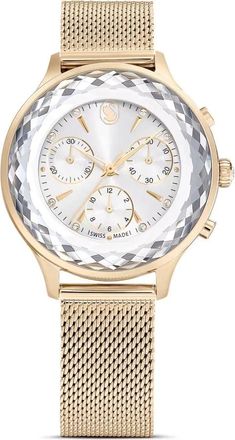 Swarovski Swarovski Uhr Unisex Nova Chrono Chronograph Champagne-Gold 5677500 - - Accessories - unisex - Gelb - ONE SIZE