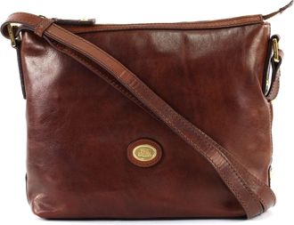 The Bridge Umhängetasche Frauen Handtasche Messenger cm 27 (Braun) 04222101-14