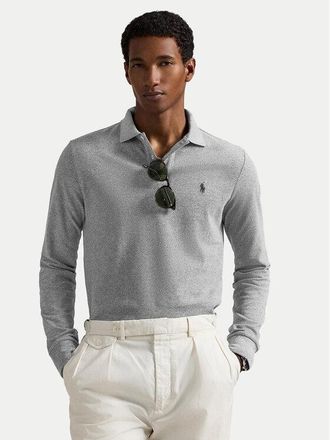 Polo Ralph Lauren Poloshirt 710680790003 Grau Custom Slim Fit