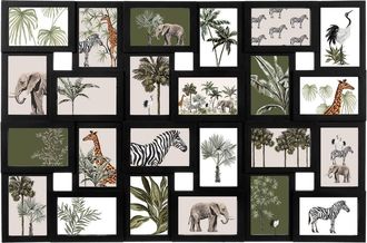 Atmosphera Atmosphera - Fotocollage - 24 Fotos - schwarz - Schwarz