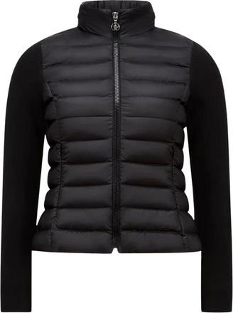 Moncler Femme, Vestes, Noir, Taille: 42 FR Cardigan Tricot &Eacute;l&eacute;gant