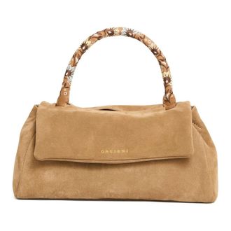 Orciani Sveva Longuette Soft Handbag - - Bags - Damen - Beige - ONE SIZE