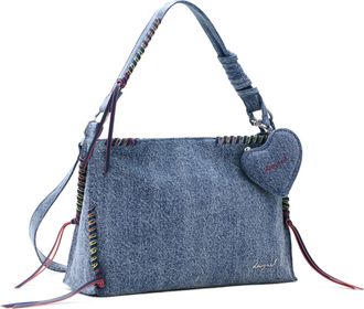 Desigual Damen Torio Denim Leiri Tasche, blau