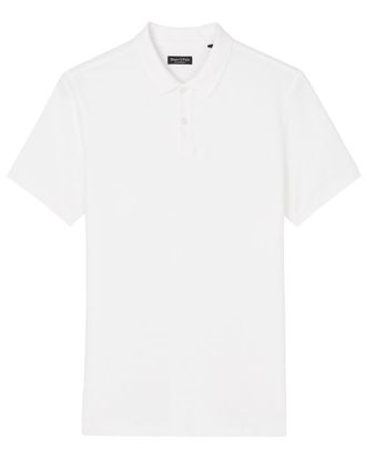 Marc O'Polo Poloshirt in Washed-Optik mit Label-Stickerei, Regular Fit in