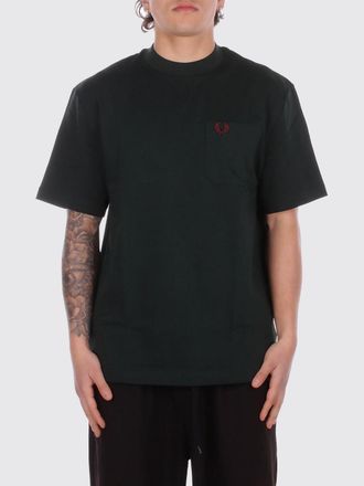 Fred Perry T-Shirt Homme couleur Vert