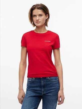 Tommy Hilfiger T-shirt slim en jersey &agrave; logo