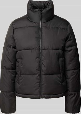 Review Steppjacke mit Stehkragen und verstellbarem Saum