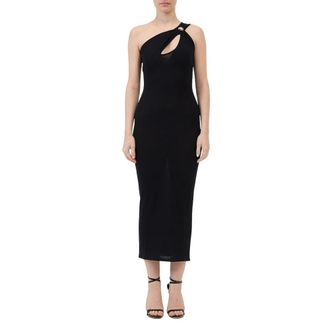 Federica Tosi Maxi Cut Out Schwarzes Kleid - - Dresses - Damen - Schwarzk - XS