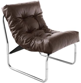 Alterego Fauteuil lounge LOFT brun