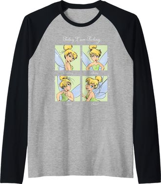 Disney Tinker Bell Today I am Feeling... Current Mood Raglan