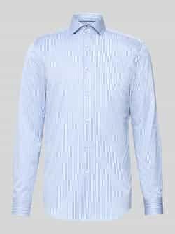 HUGO BOSS Slim Fit Businesshemd aus reiner Baumwolle Modell HANK