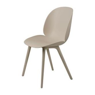 GUBI Chaise Beetle - Beige - Polypropylène - Designer GamFratesi