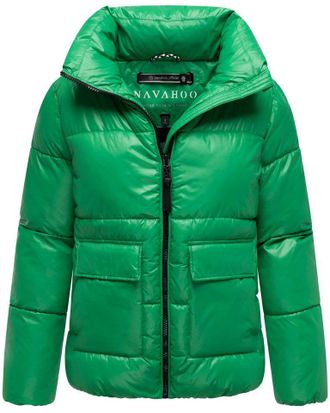 Navahoo Kurzjacke Eispracht 14 Kurze gesteppte Damen Winterjacke