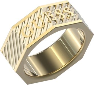 Guess Herrenring aus Edelstahl