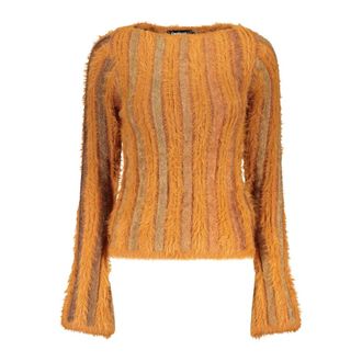 Desigual Rundhals-Strickpullover - - Knitwear - Damen - Orange - M